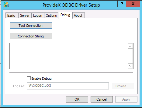 Sage 100 Providex ODBC DSN Setup - Detailed