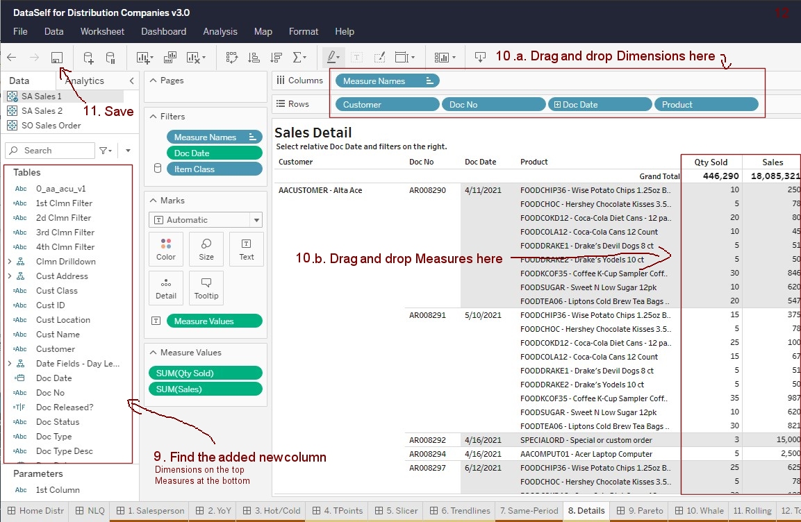 Adding Columns To Tableau Data Sources