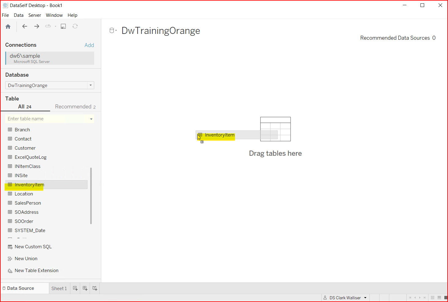 Creating A New Tableau Data Source Tds 