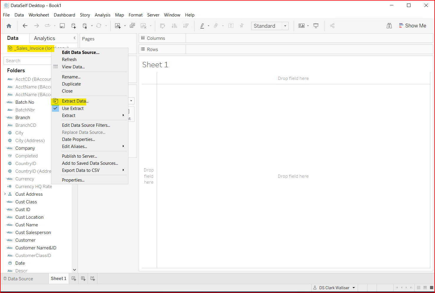 Modifying an existing Tableau Data Source (TDS) extract