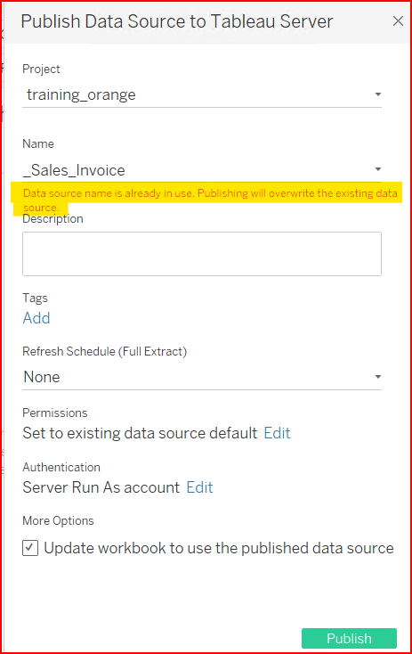 Modifying an existing Tableau Data Source (TDS) extract