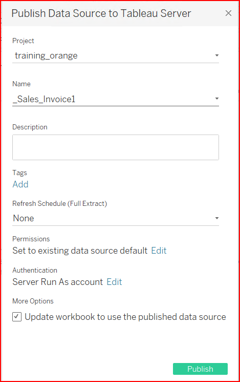 Modifying an existing Tableau Data Source (TDS) extract