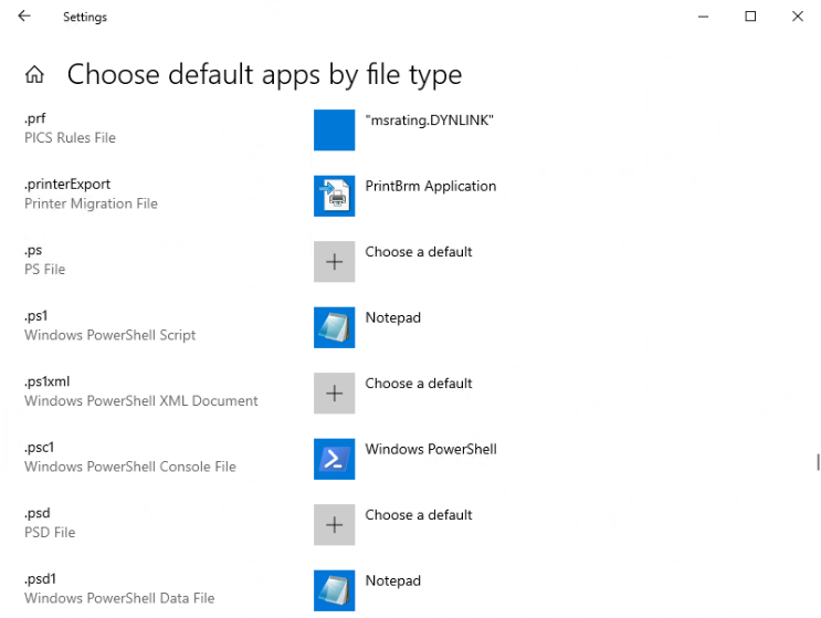 Open with Powershell--Associate .ps1 File Type Extension with PowerShell