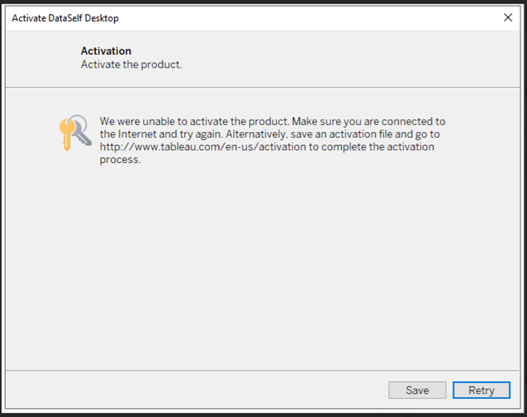 How to Activate A Tableau Desktop License