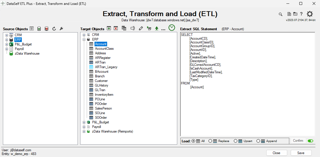 DataSelf Analytics - 50,000 Foot Overview
