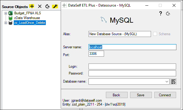 ETL+ for MySQL