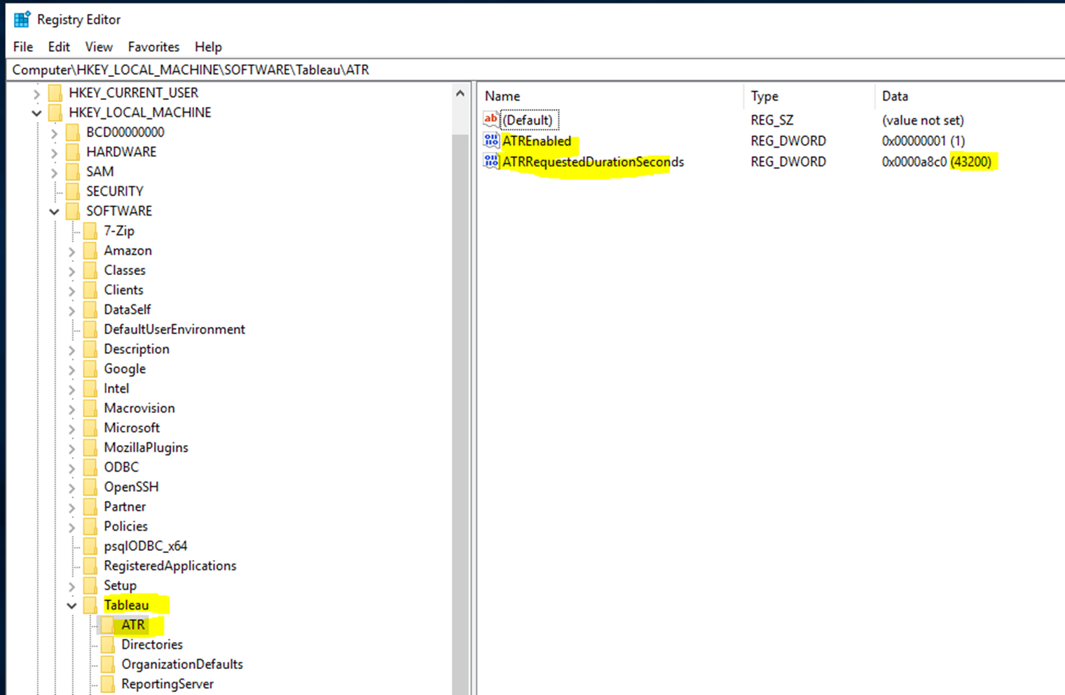 Tableau Authorization-to-run (ATR) Service