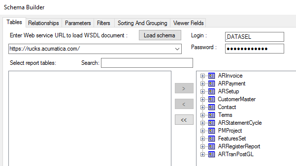 Acumatica Report Designer 101