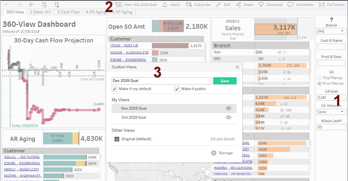 Update Goal Amount (Viewer)